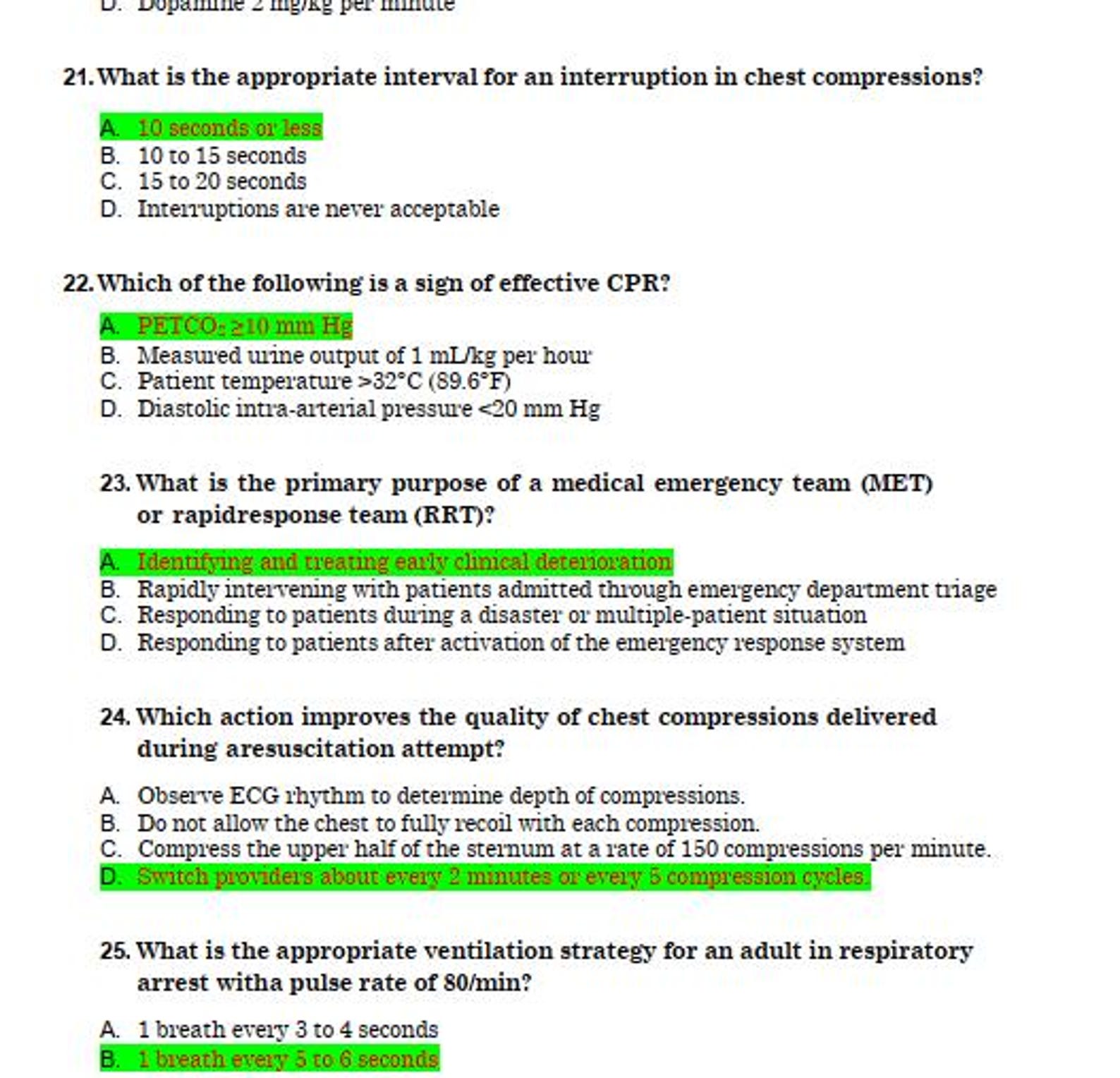 ACLS Exam Version A & B Correctly Answered 2026 Updated - Etsy