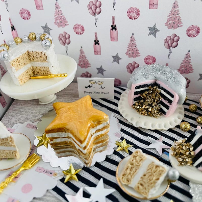 Miniature Dessert 1:12 - Etsy UK
