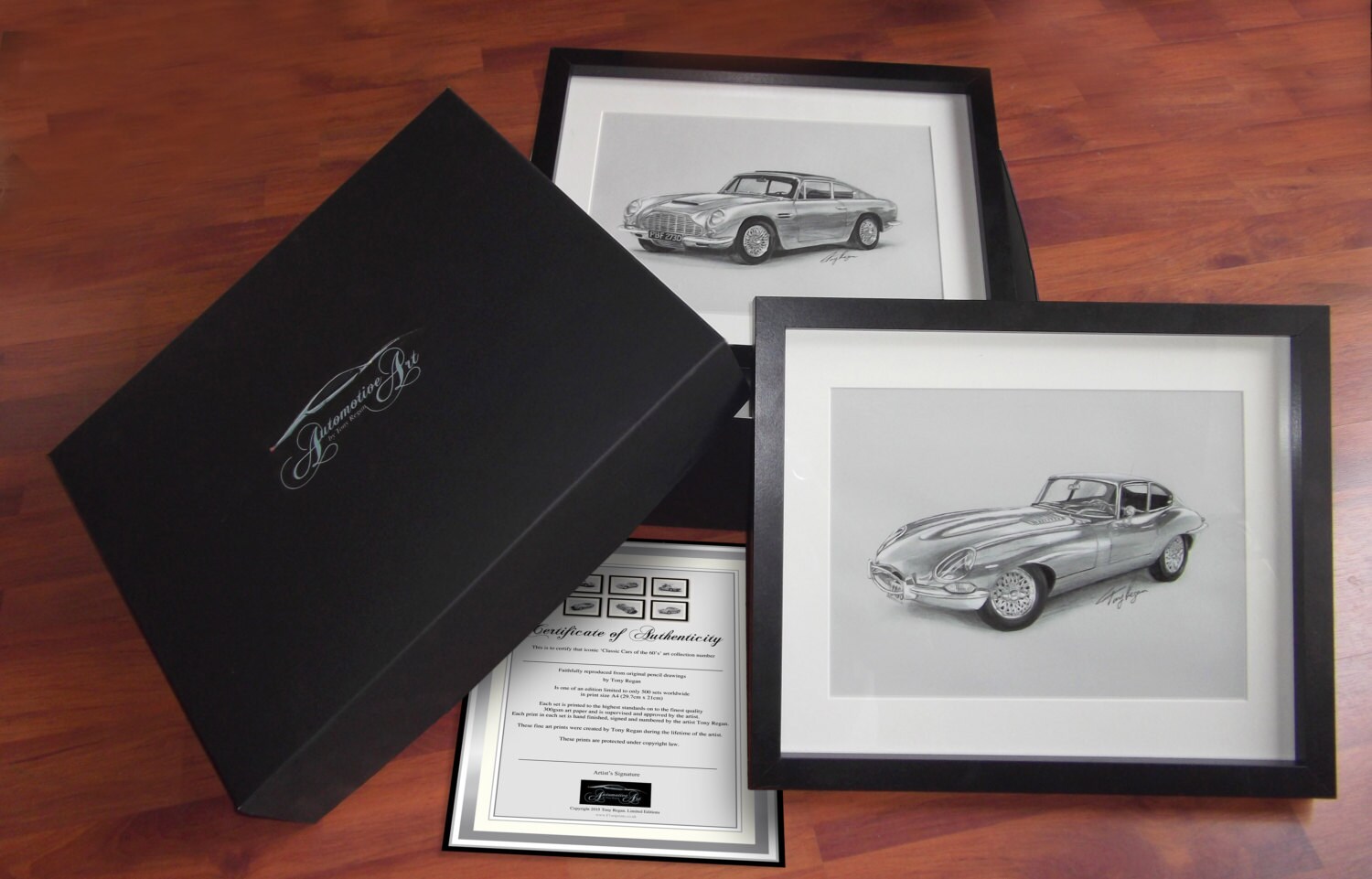 Set of Six Framed Limited Edition Prints of Iconic | Etsy