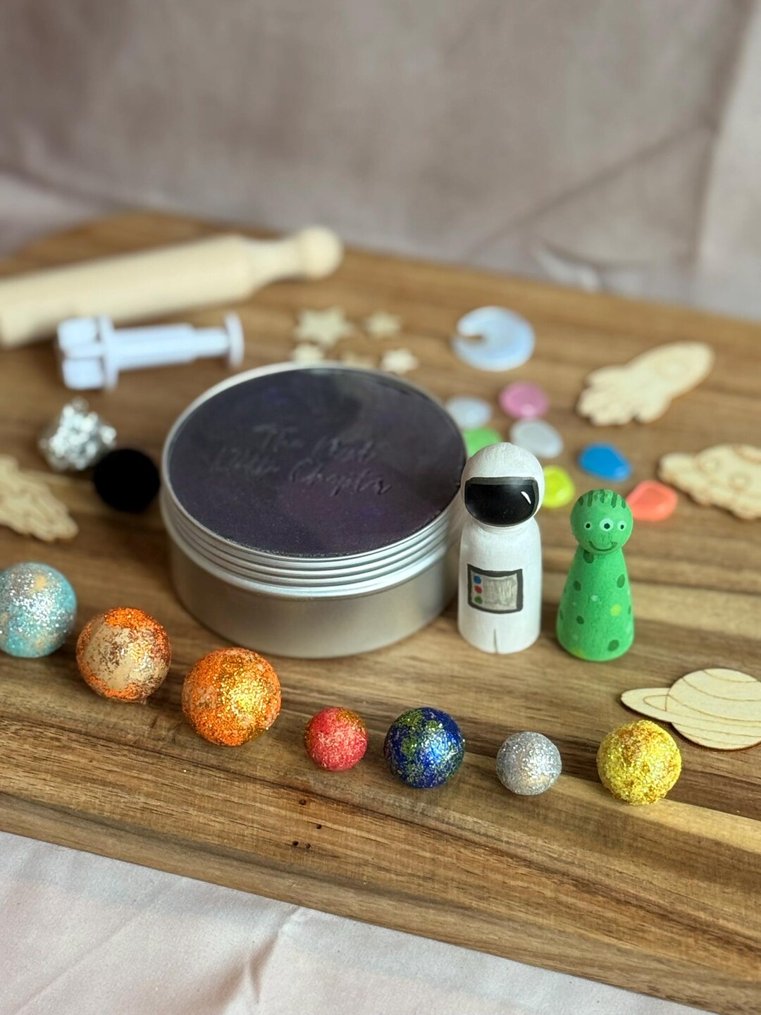 Space Sensory Kit | Solar System Play Dough Set, Planets, Astronaut Toy ...