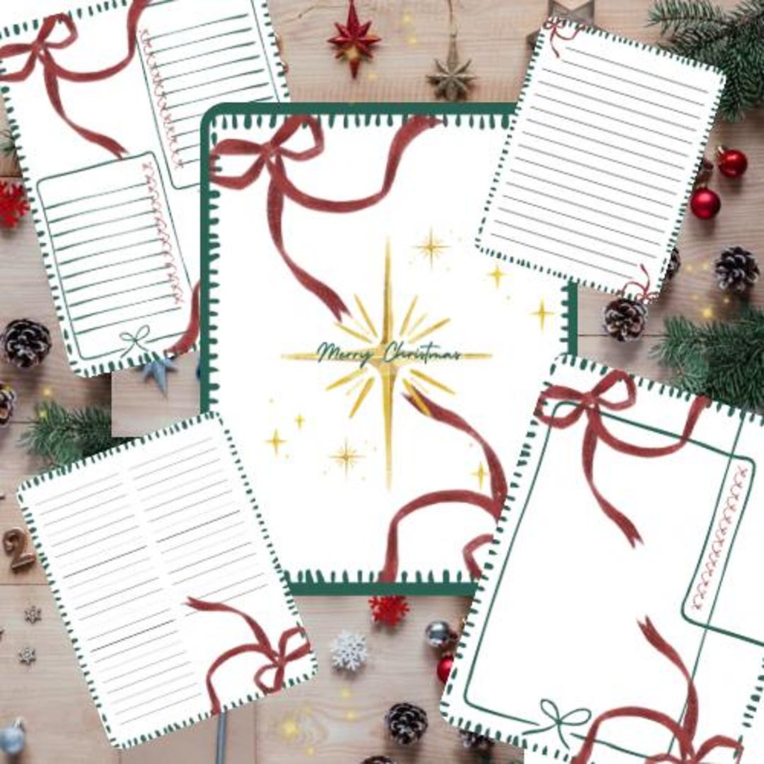 Christmas Journal Printable Pages | Holiday Scrapbooking (digital ...