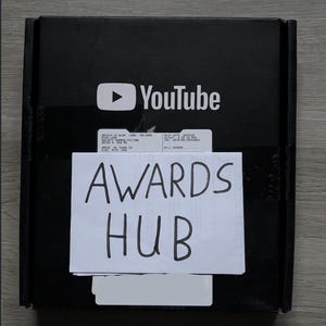 Authentic Youtube Play Button Plaque (silver) - Etsy