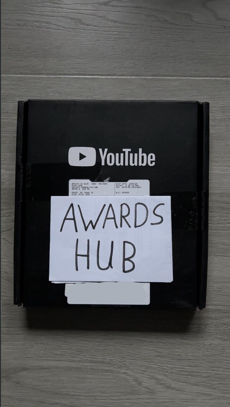 Authentic Youtube Play Button Plaque (silver) - Etsy