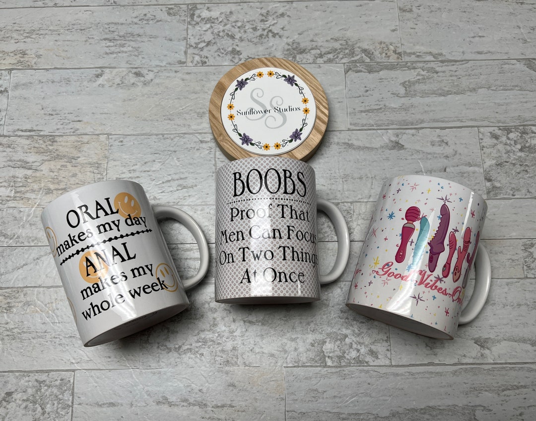 15oz Spicy Adult Theme Mugs, Funny Sayings Mugs, 6 Designs to Choose ...