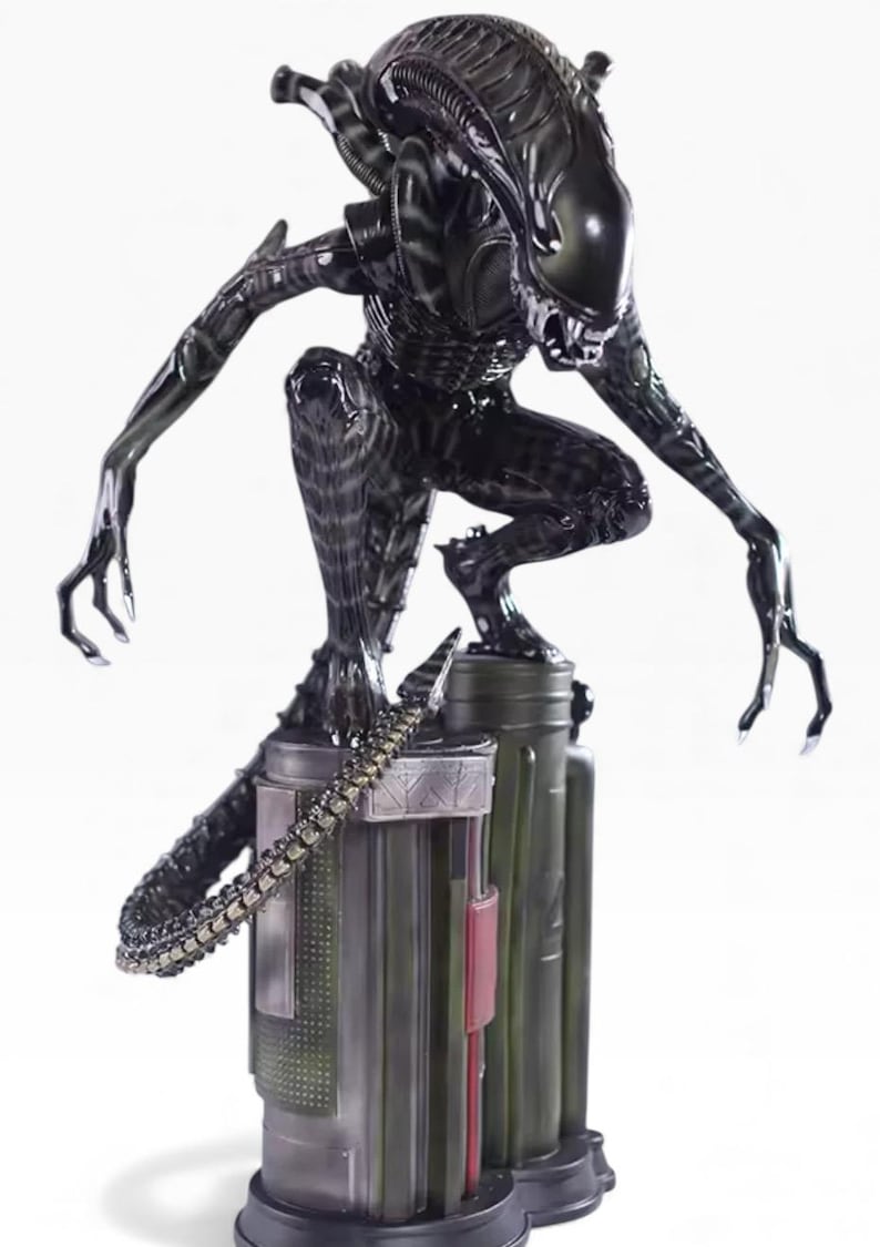 Alien Xenomorph. 56cm Tall. Statue. Figure. Hand Painted. - Etsy