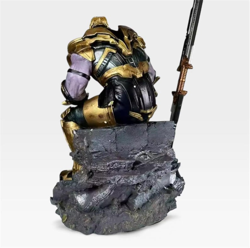 Thanos Sculpture. 72cm Tall. Statue. Figure. Hand Painted. - Etsy