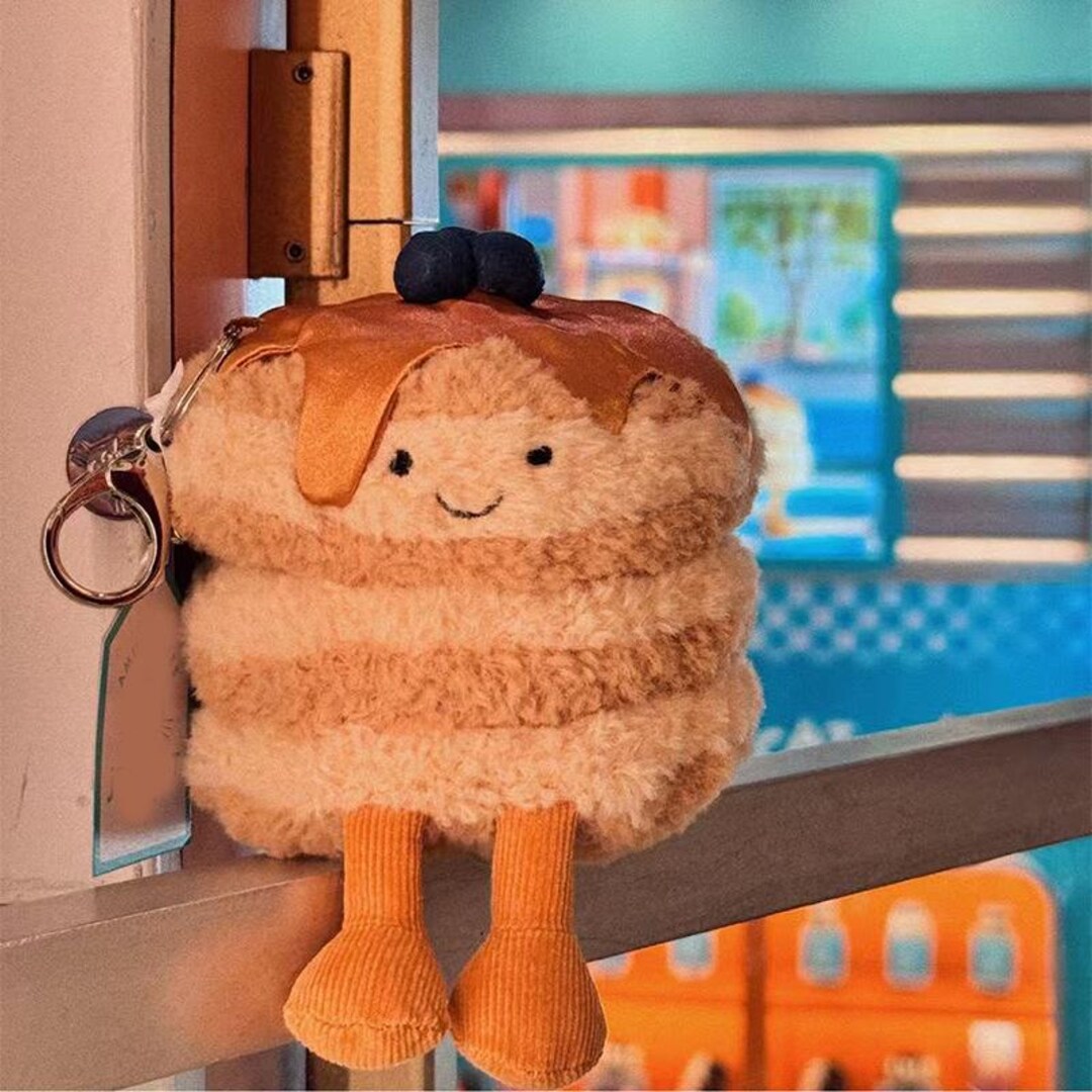 Pancake Plush Pendant, Soft Toy With Dust Bag, Jellycat Lover Gift - Etsy