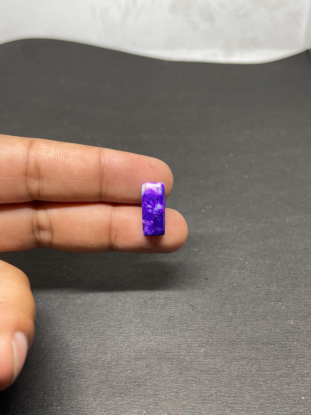 Rare Sugilite Cabochon, Natural Purple Gemstone (17x7.mm, 6.30.ct) - Etsy