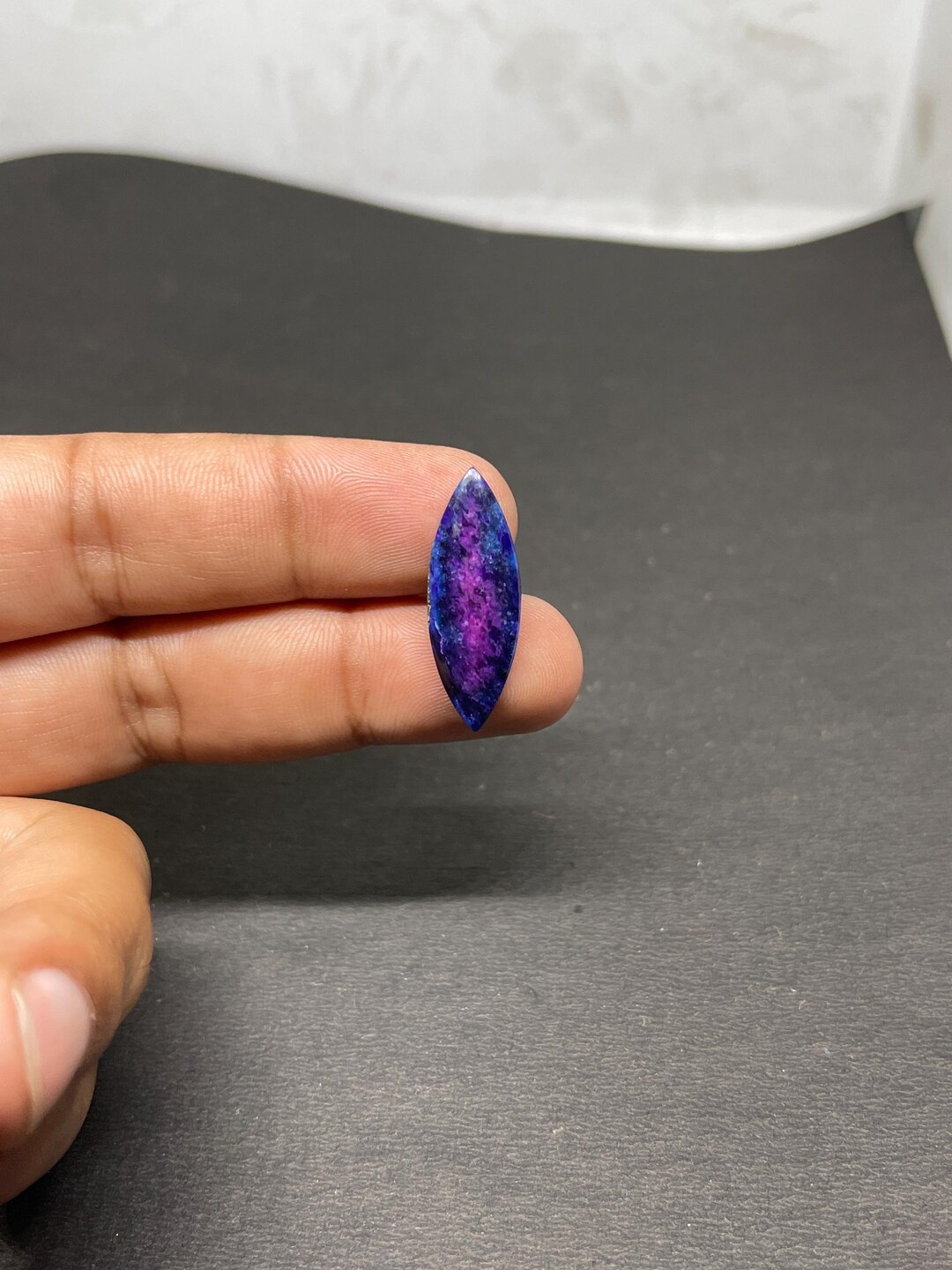 Rare Sugilite Cabochon, Natural Purple Gemstone (28x10.mm, 6.60.ct) - Etsy