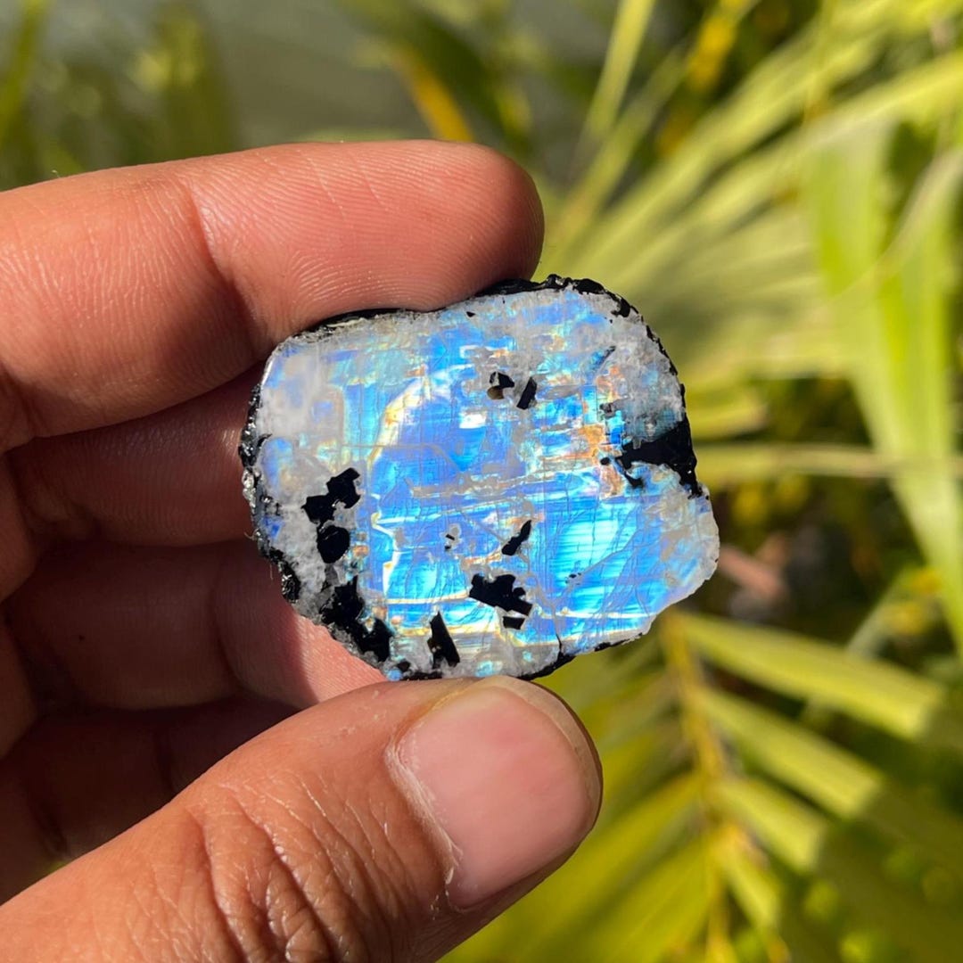 Rainbow Moonstone Polish Slab, Rainbow Moonstone Polish Raw, Moonstone ...