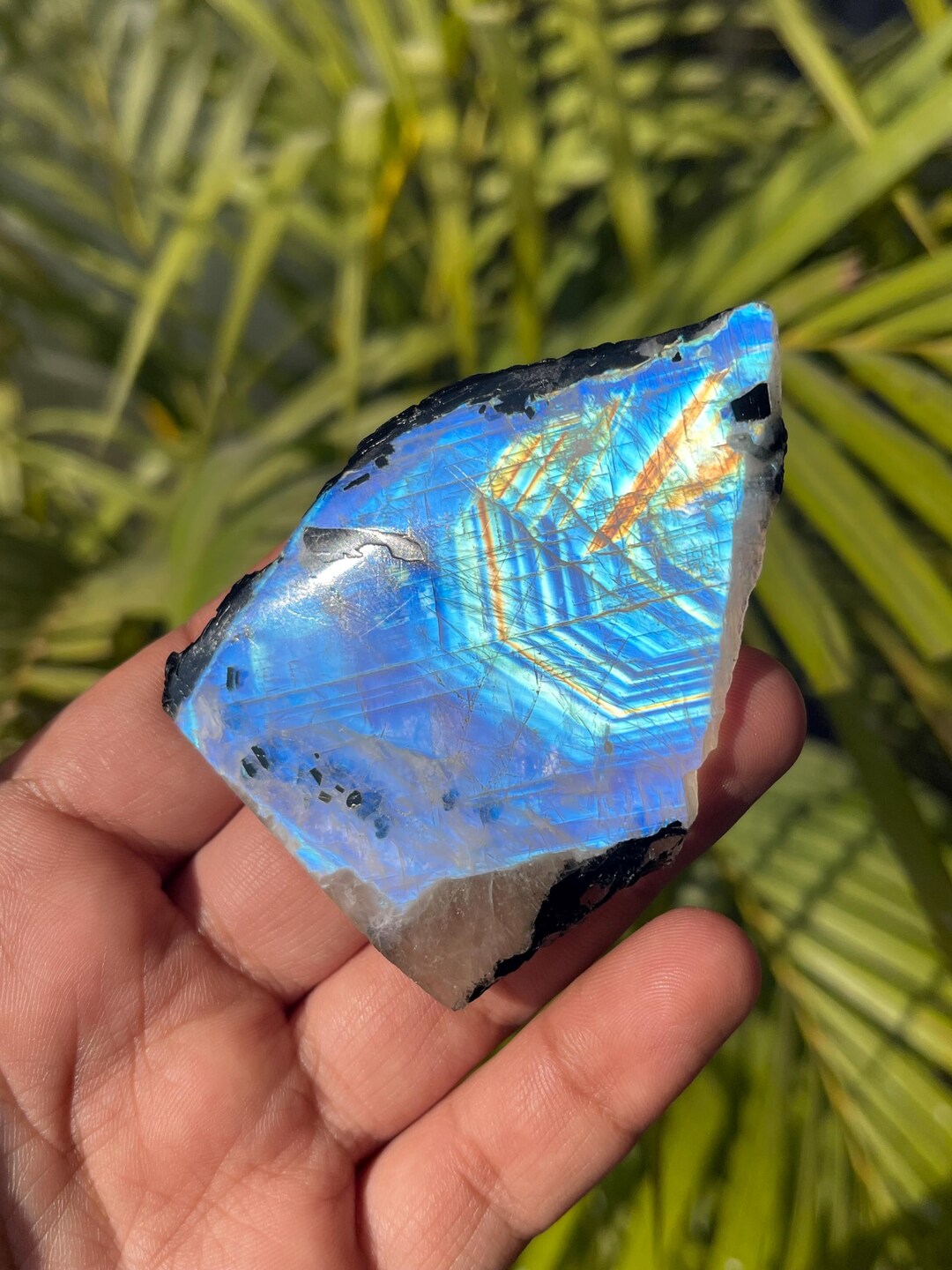 Rainbow Moonstone Polish Slab, Rainbow Moonstone Polish Raw, Moonstone ...
