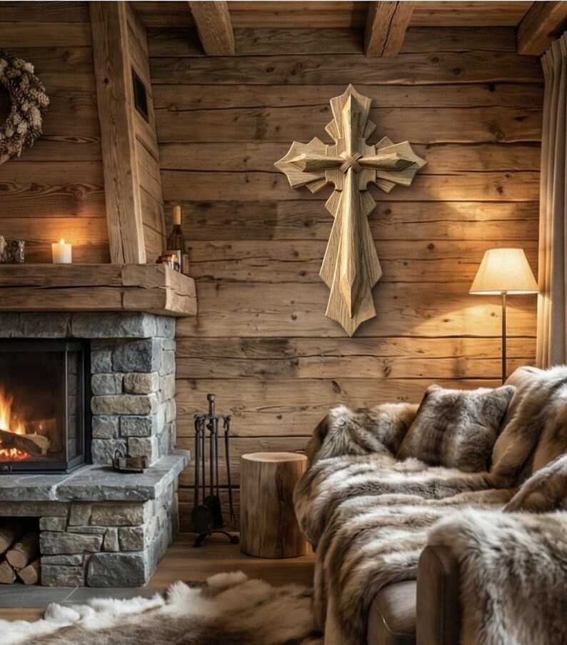 Cross 3D Relief – STL File for CNC & 3D Printing. Religious Wall Art - Etsy