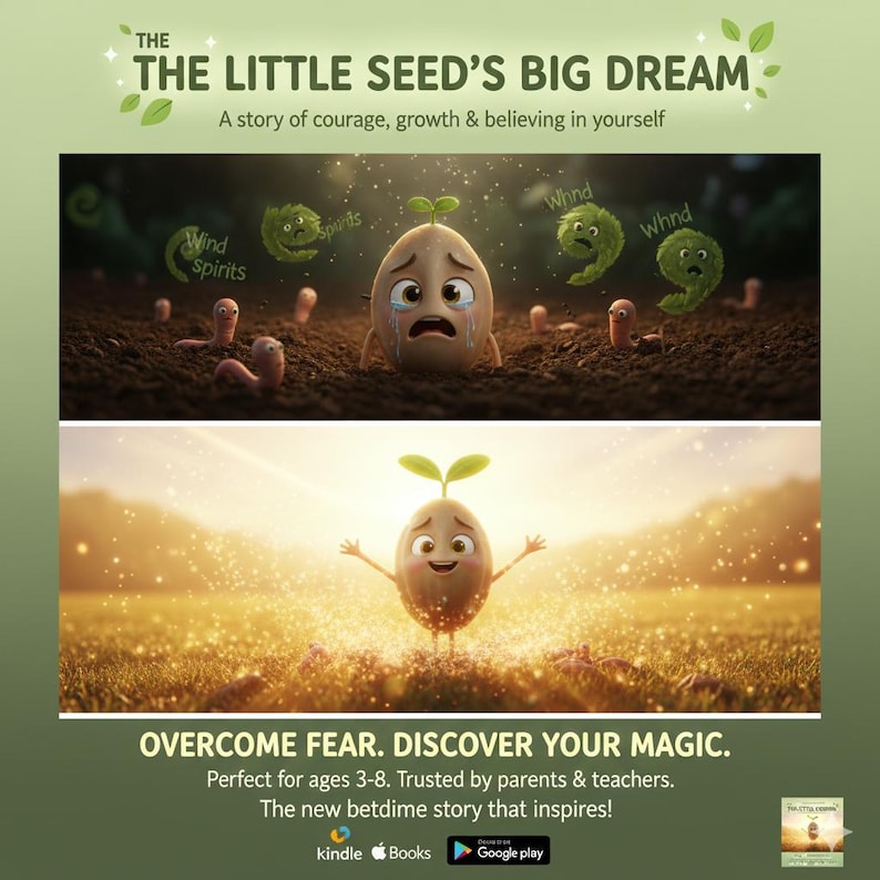 The Little Seed’s Big Dream – Inspirational Kids Story Ebook | Bedtime ...