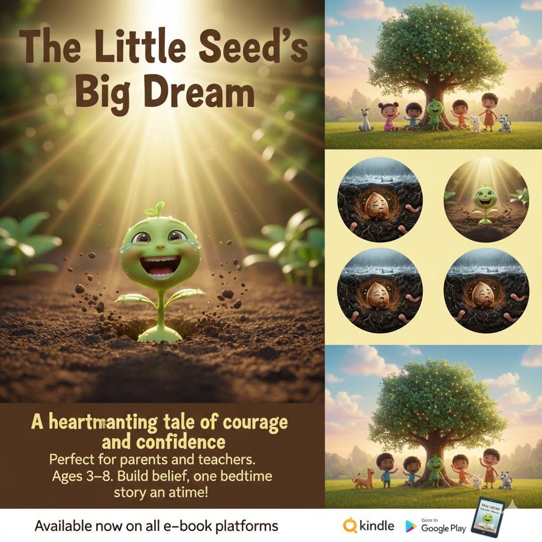 The Little Seed’s Big Dream – Inspirational Kids Story Ebook | Bedtime ...
