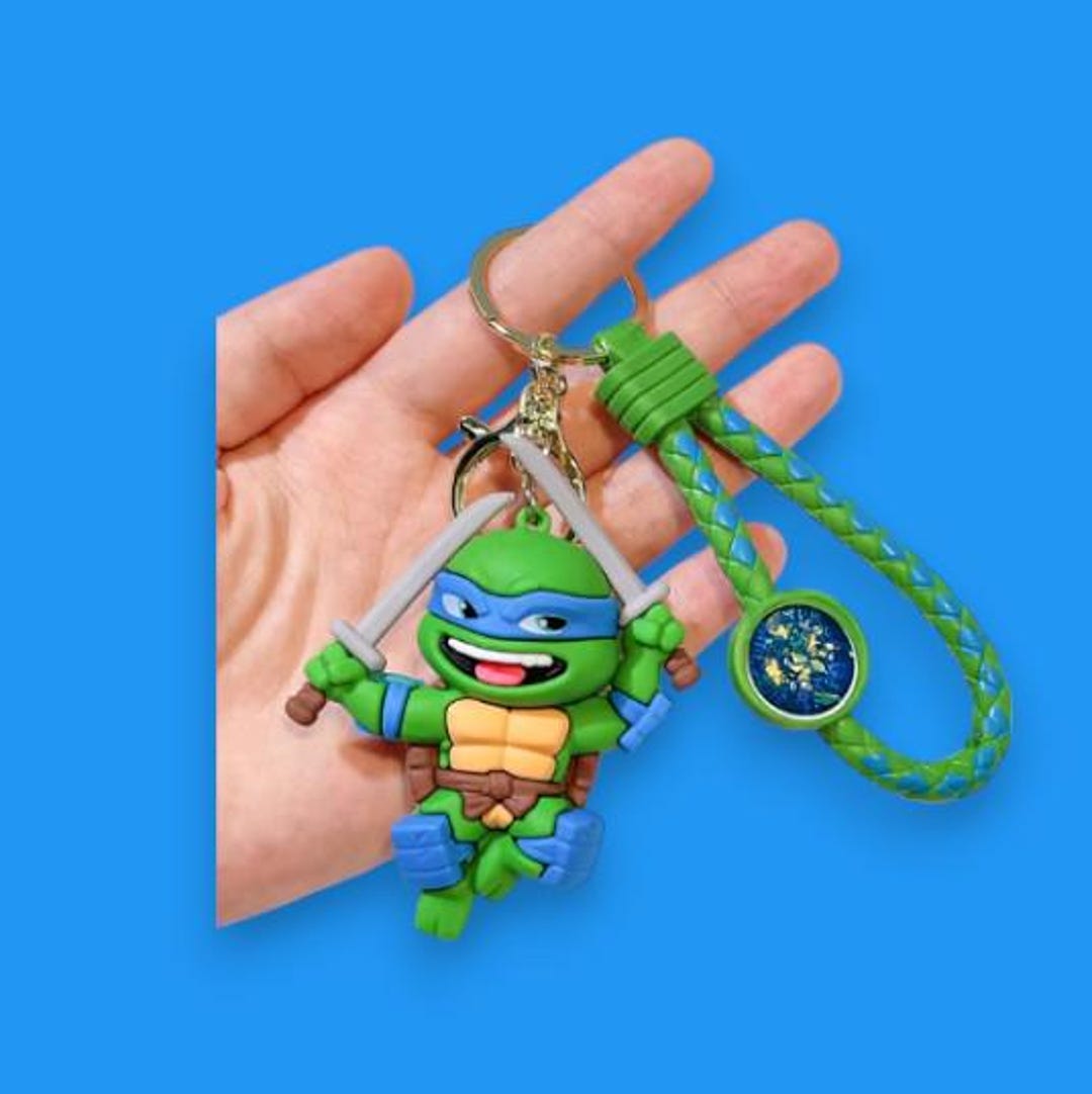 3D Keychain - TMNT - Leonardo (V2) - Etsy