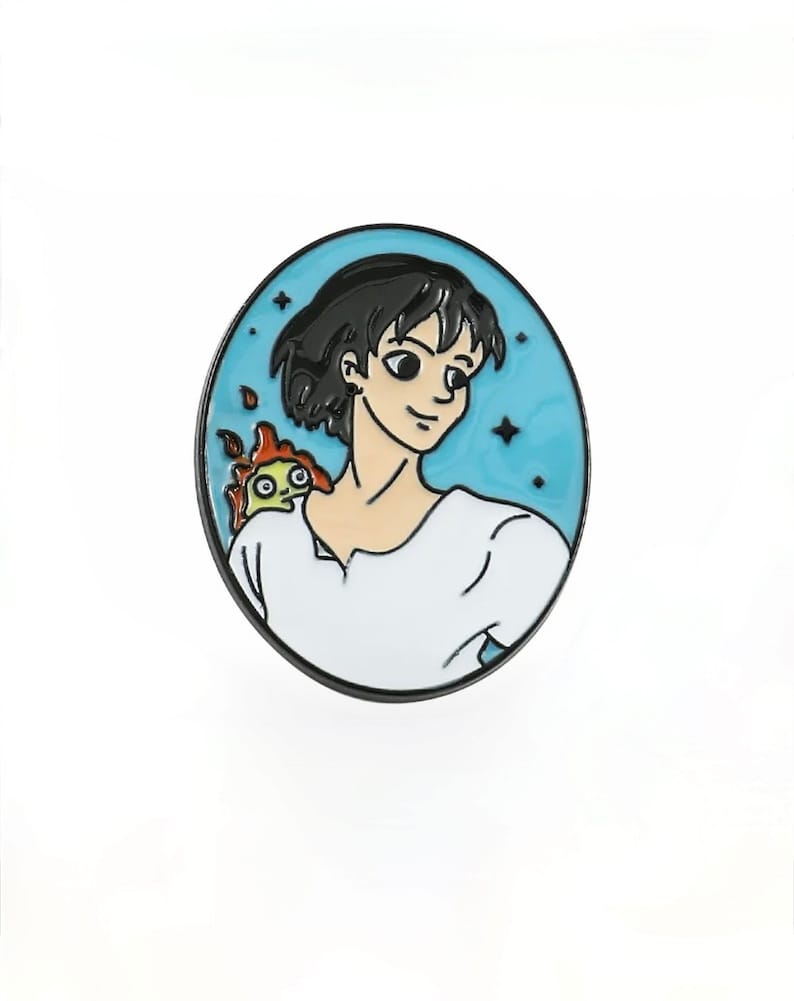 SOPHIE and HOWL Animation Howls Moving Castle Enamel Pins. - Etsy