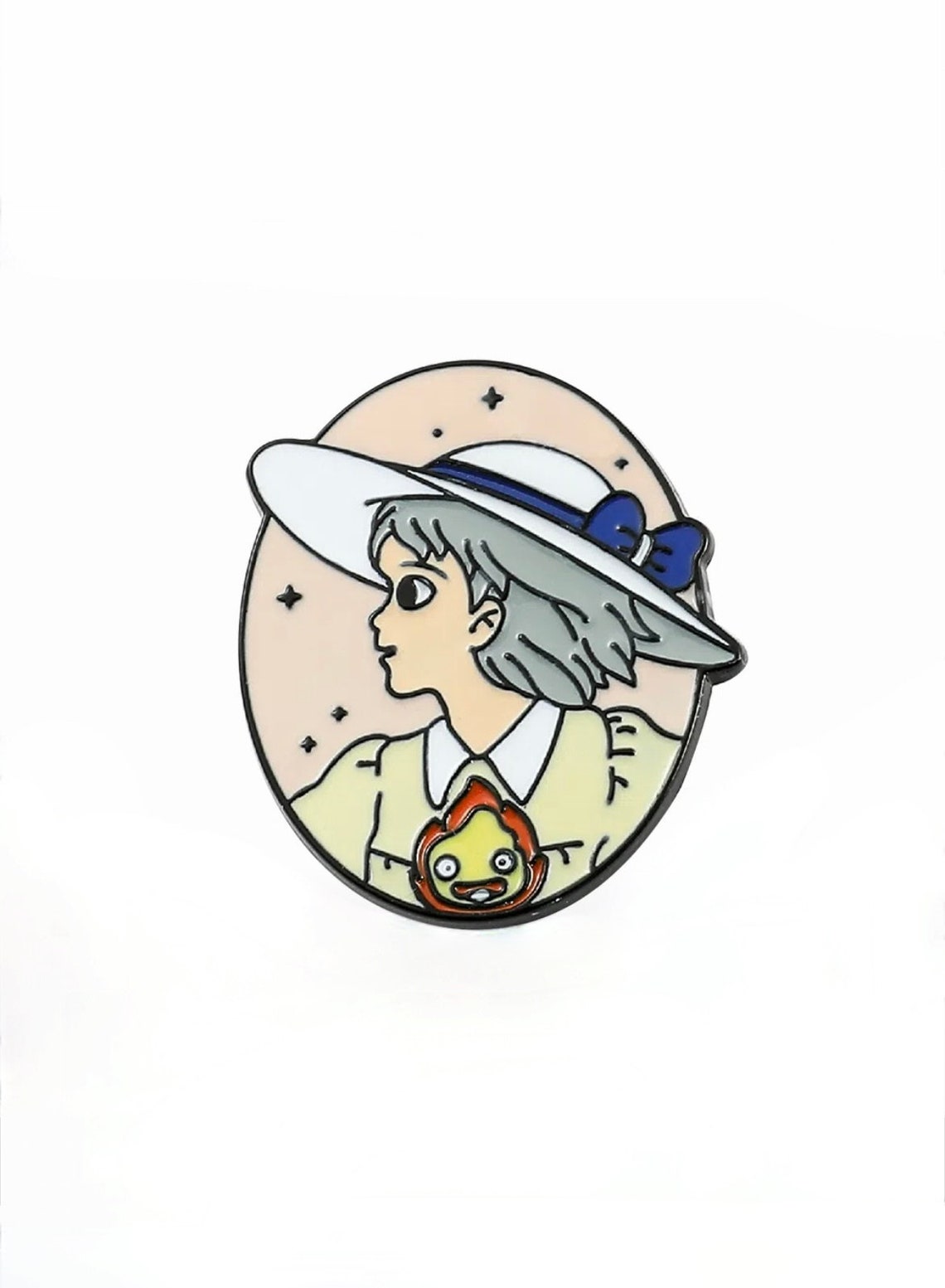 SOPHIE and HOWL Animation Howls Moving Castle Enamel Pins. - Etsy