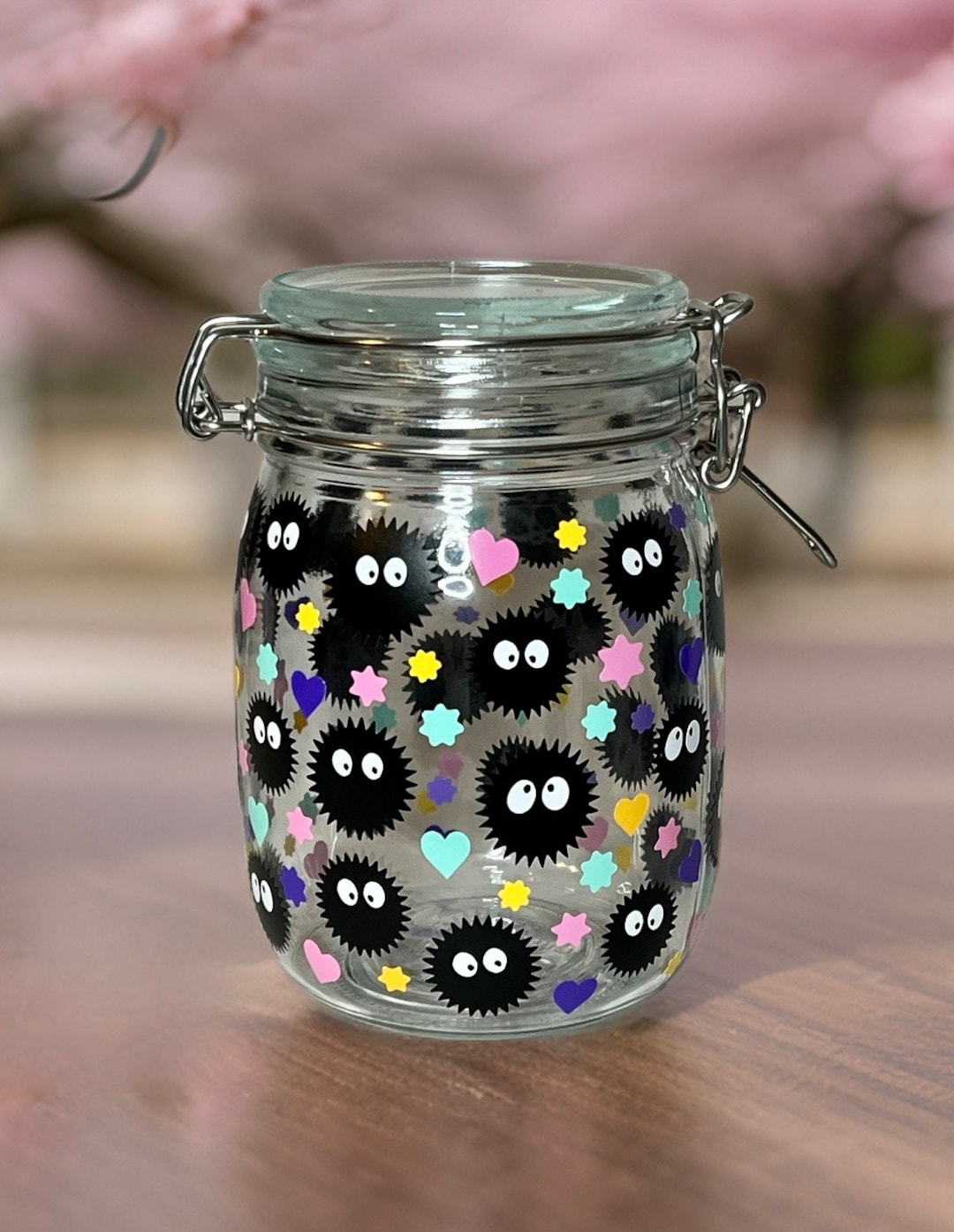 Studio Ghibli Inspired Soot Sprite of Spirited Away Glass Candy Jar ...