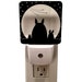 TOTORO Shooting Star Plug-in LED Night Light With Dusk-dawn Sensor ...