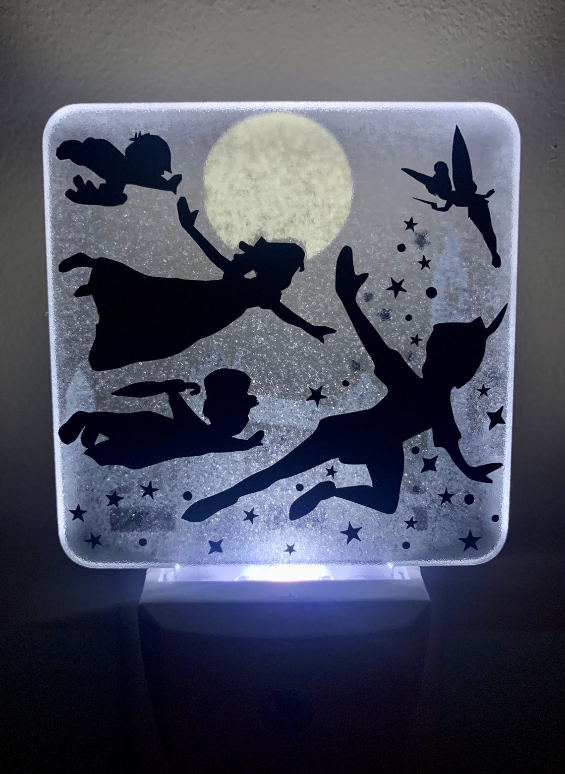 PETER PAN Plug-in LED Night Light With Dusk-dawn Sensor | Etsy