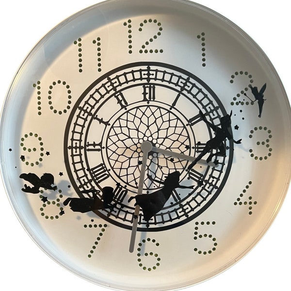 Peter Pan Clock - Etsy