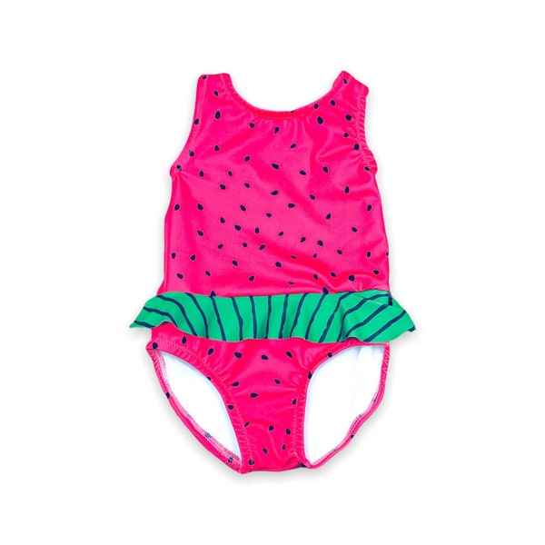 Watermelon One Piece Swimsuit - Etsy