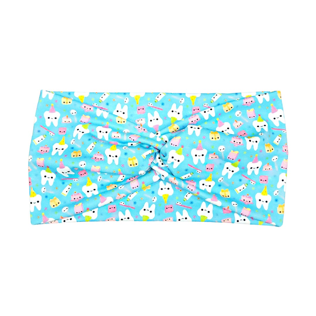 Cute Party Teeth Dental Headband for Women, Button Headband, Dental ...