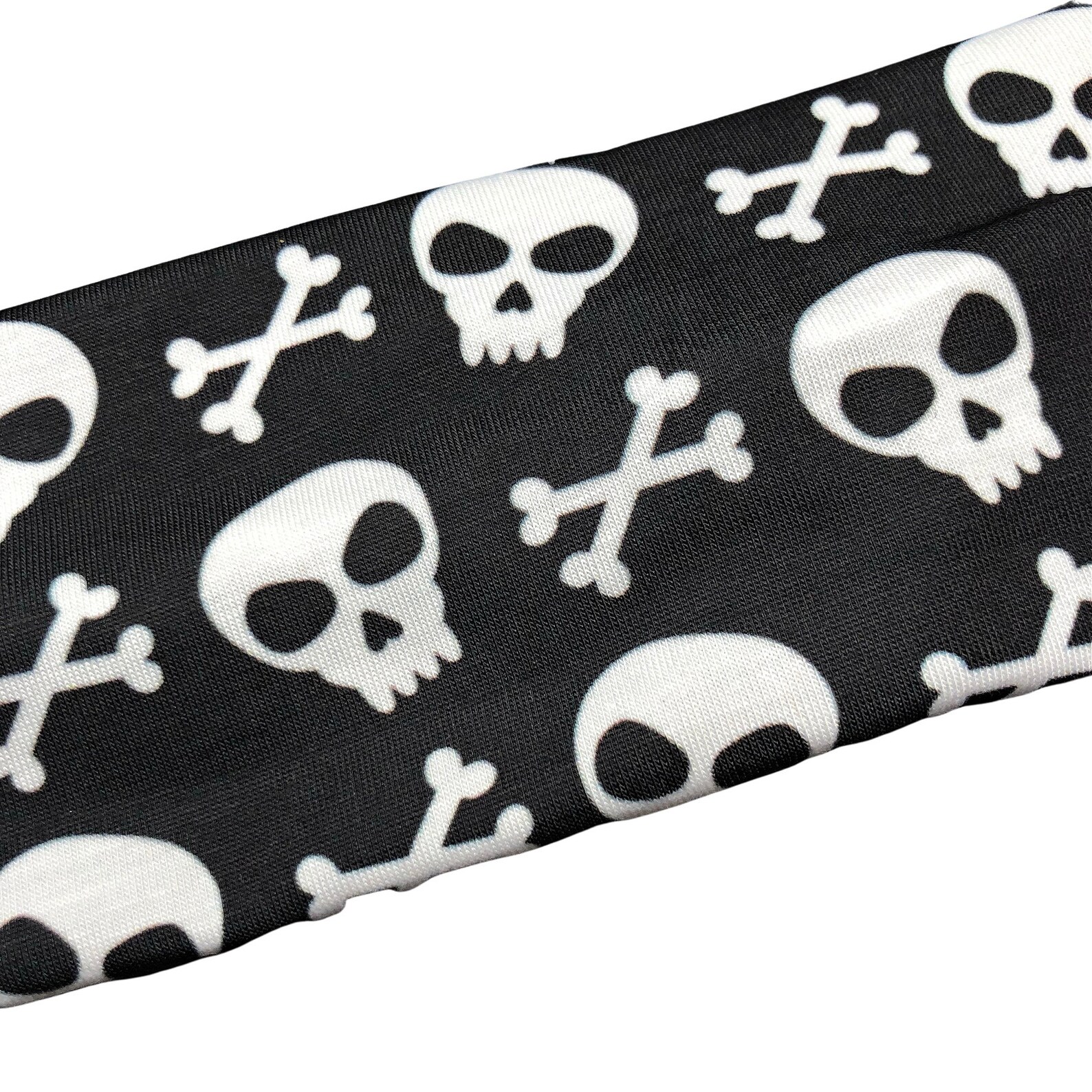 Skull and Crossbones Halloween Headband for Women Festive - Etsy