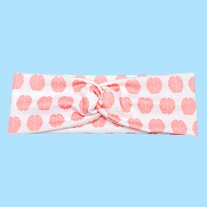 Neuro Nurse Headband With Buttons, Brain Print Hair Accessory, Mental ...