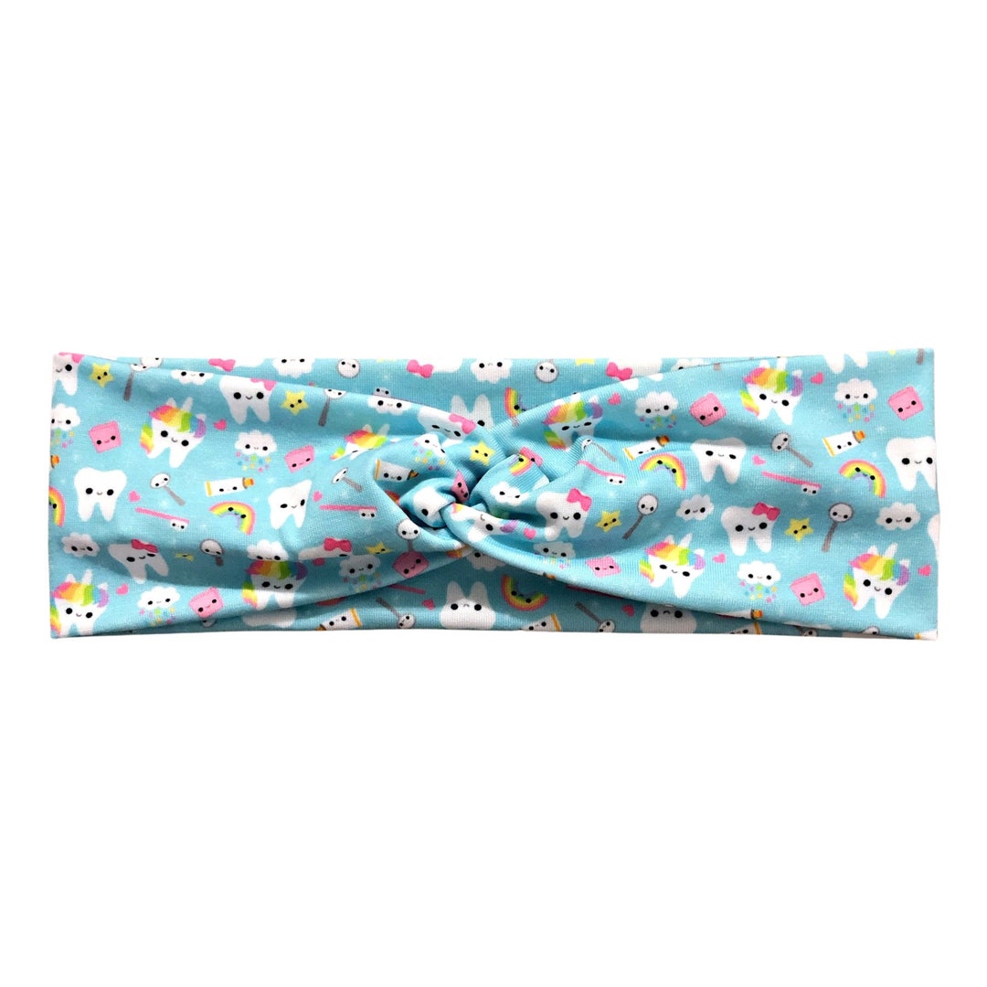 Unicorn Teeth Dental Headband, Button Headband, Dental Hygienist ...