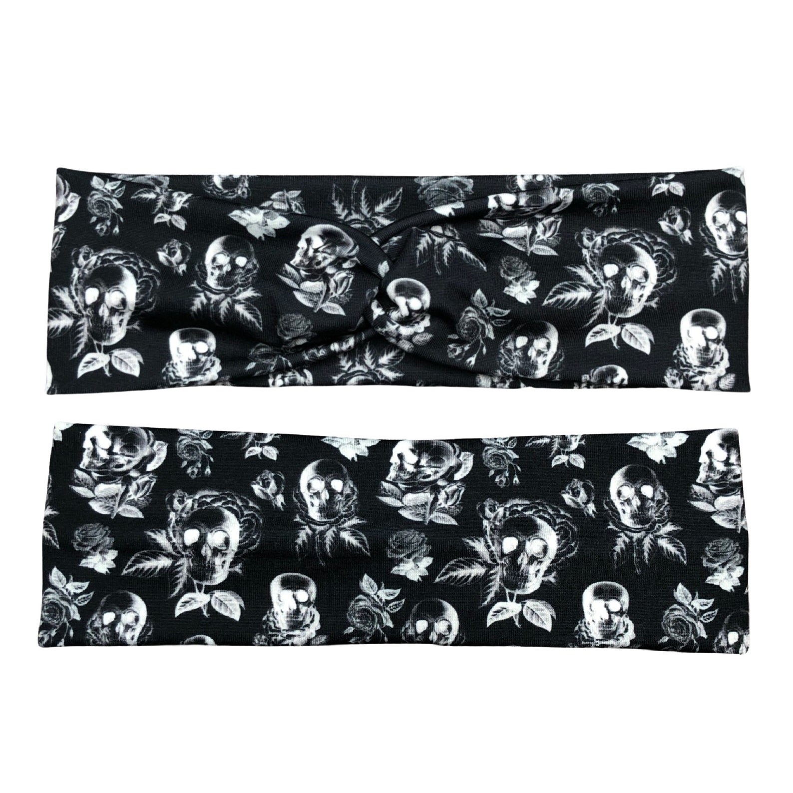 Skulls and Roses Headband for Women Festive Halloween Hair - Etsy