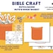 Ruth's Wheat Basket Bible Story Craft (digital Download) - Etsy