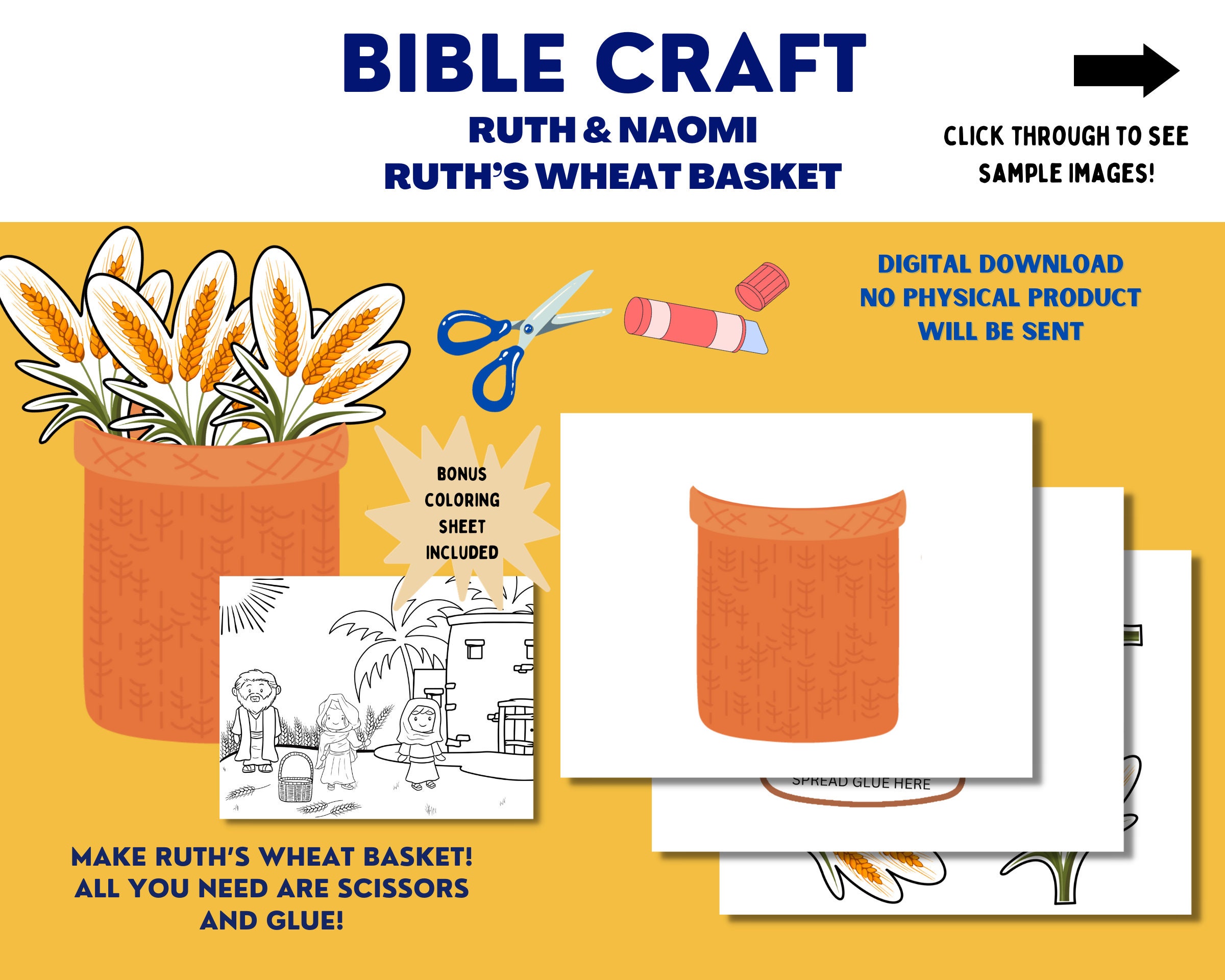 Ruth And Naomi Craft