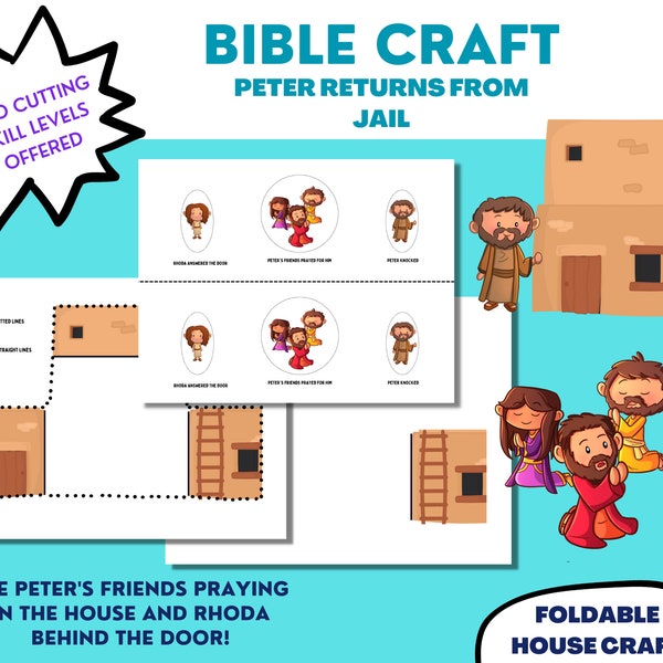 Bible Peter for Kids - Etsy