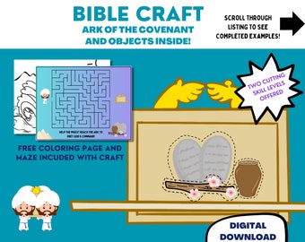 Ark of the Covenant Template - Etsy