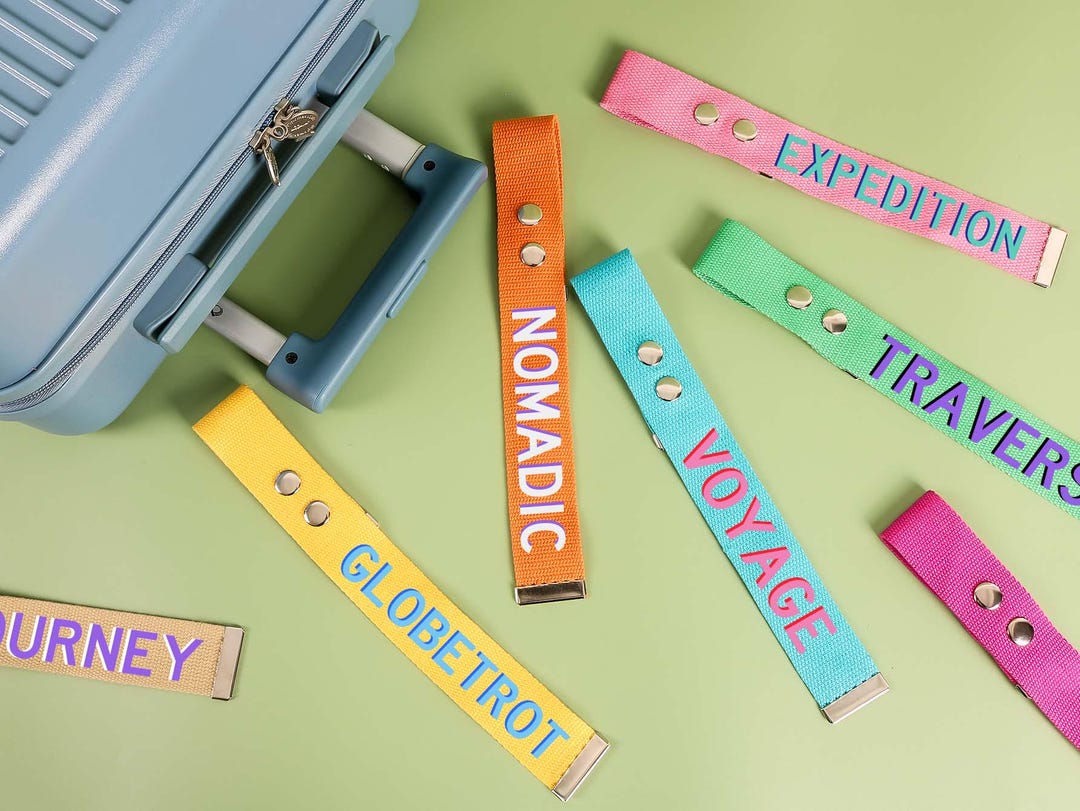 Personalized Luggage Bag Strap,monogrammed Luggage Tag for Suitcase ...