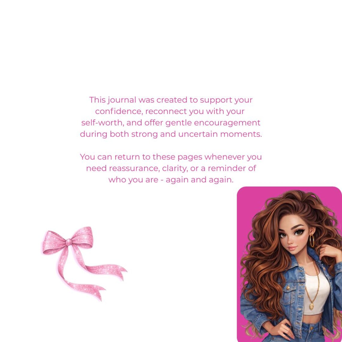 Self-love Journal for Women | Confidence & Reflection (printable PDF ...