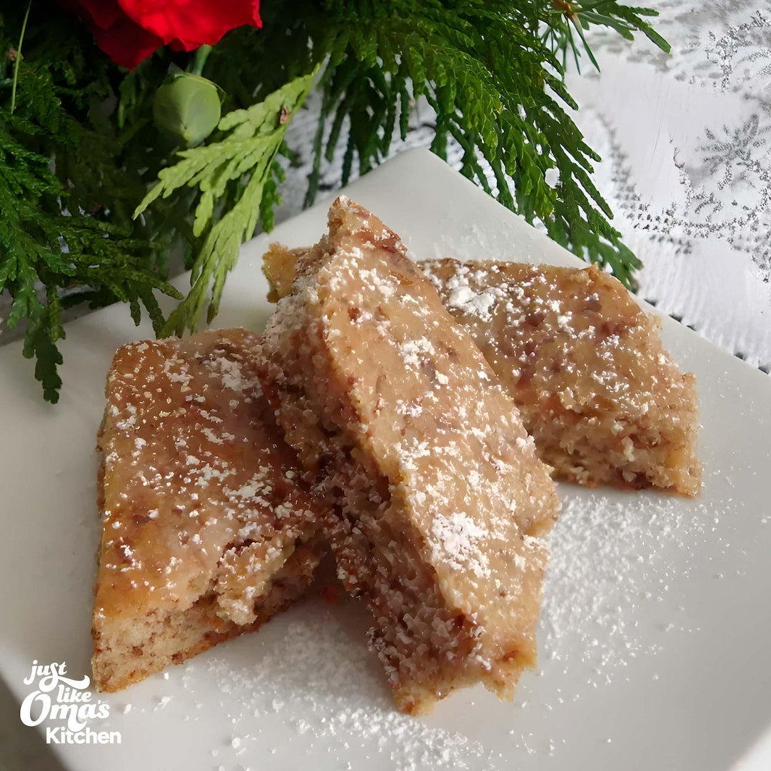 QUICK & EASY German Mulled Wine Cake Bars, Glühweinkuchen Vom Blech ...