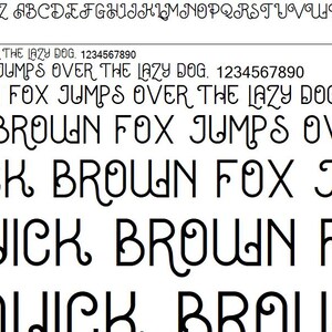 27000 Font Bundle for Canva & Cricut, Commercial License, Mega Fonts ...