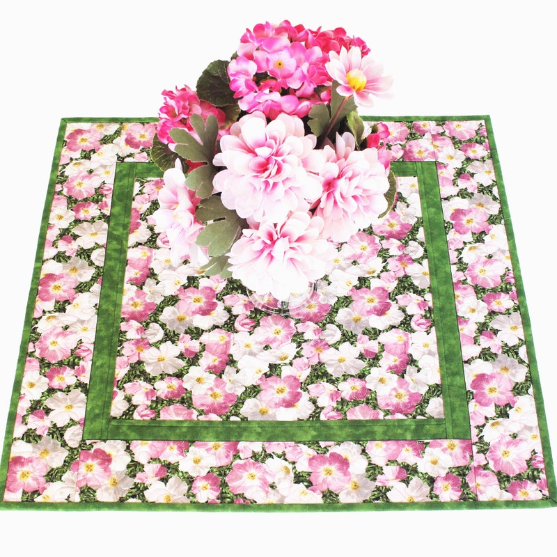Quilted Table Topper - Etsy