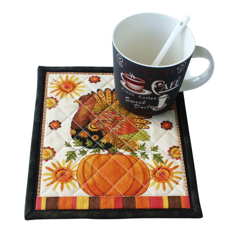Fall Mug Rug - Etsy