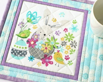 Easter Mug Rug - Etsy