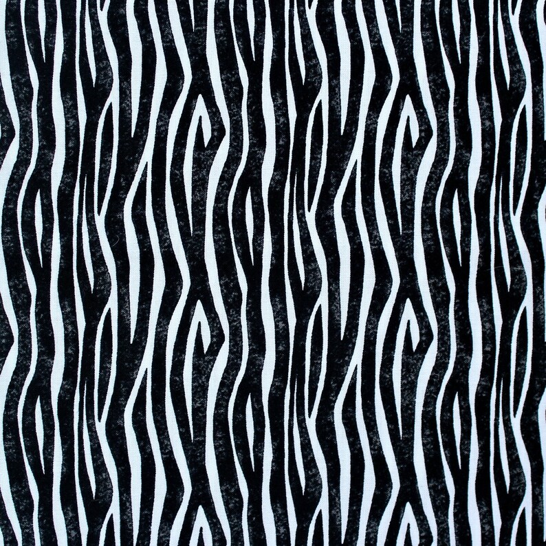 Animal Print Quilt Fabric Zebra Wild Things 1748 Julia - Etsy