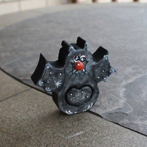 Halloween Decoration Bat Love Chunk With 3D Nose - Etsy