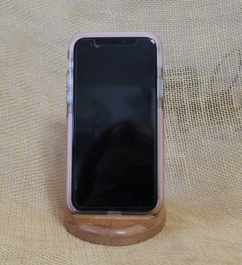 Handmade Mobile Phone Holder Cell Phone Stand in Pennsylvania Cherry ...