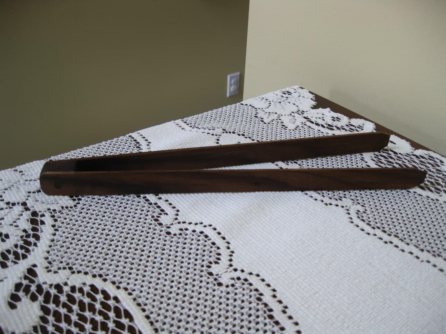 Walnut Handmade Hardwood Kitchen Tongs Great for Toast or - Etsy