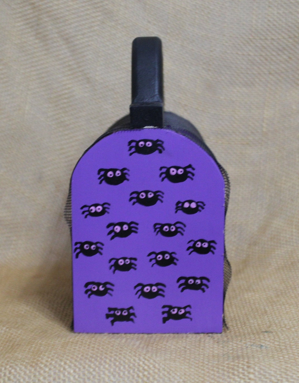 Purple / Dark Lavendar Wooden Bug Box With Hand Painted - Etsy