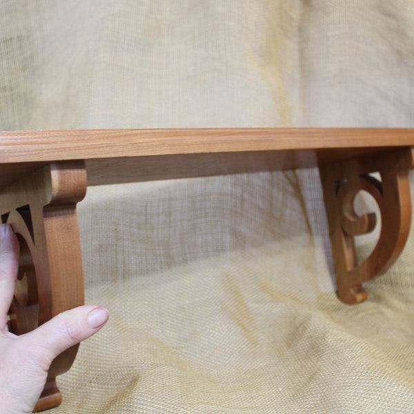 Wood Shelf Bracket Scroll - Etsy