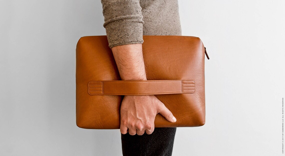 Universal Laptop Folder Macbook Folio Notebook Case Leather | Etsy