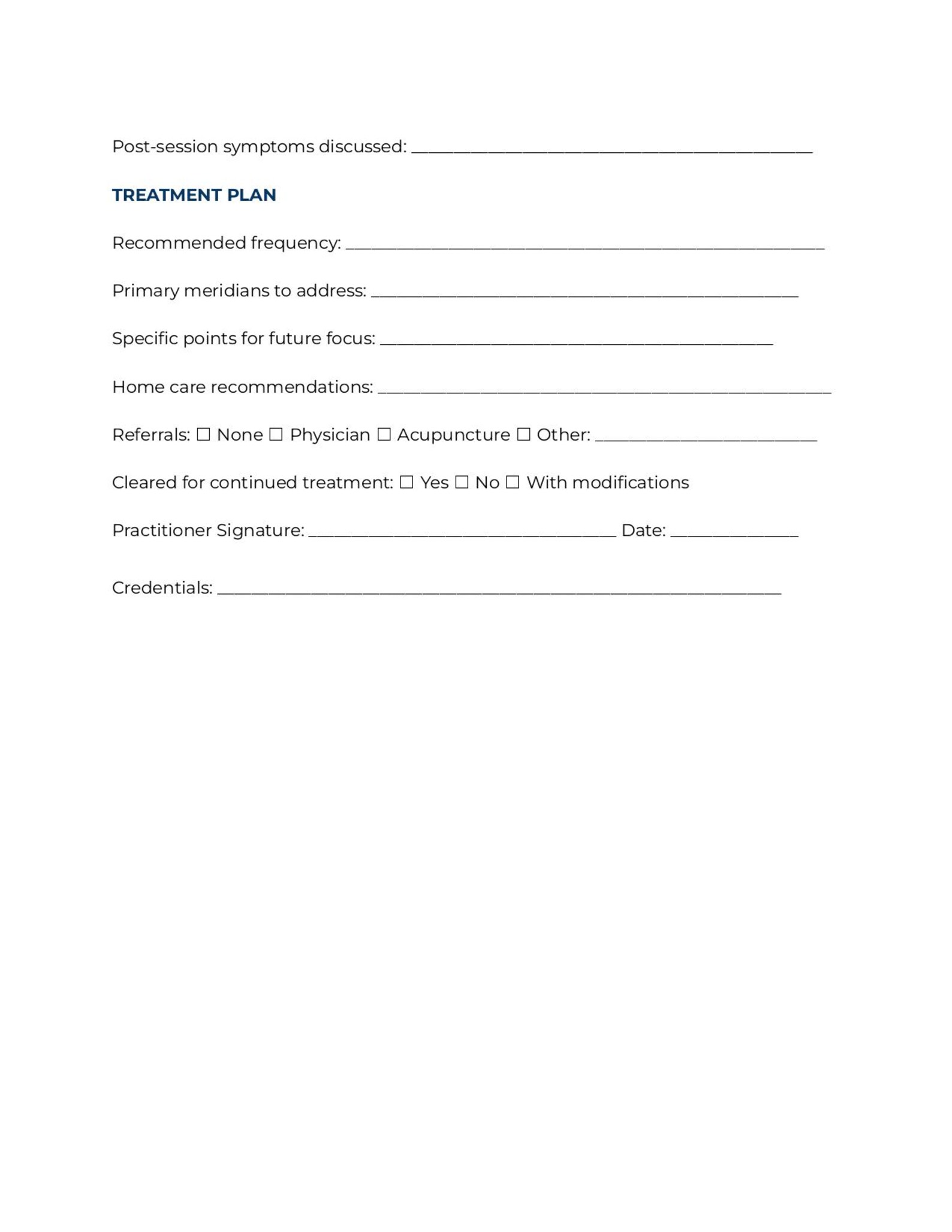 Massage Therapy Forms | Shiatsu Massage Consent Form - Massage Therapy ...
